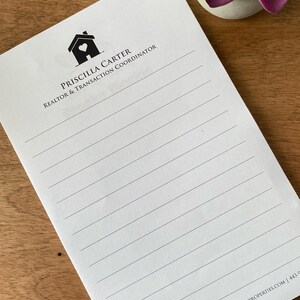 Personalized Real Estate Broker Associate Notepad | Custom Realtor ...