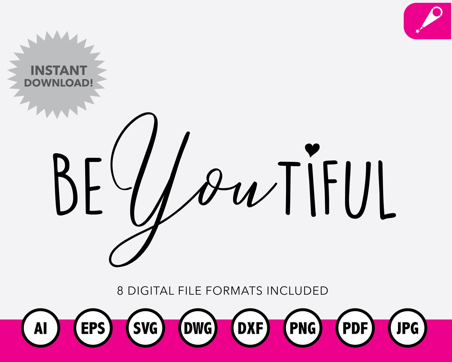 Beyoutiful SVG Files Bundle Layered SVG Cricut Cut Files - Etsy