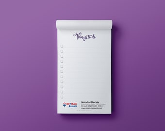 Personalized to Do List Notepad Custom Planner - Etsy