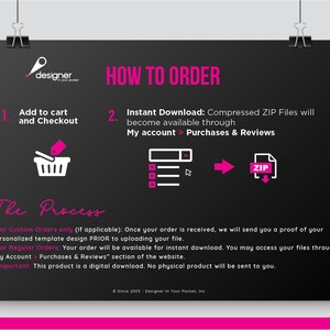 Direct Thermal Printer Label Design Bundle | Instant Download | 6 ...