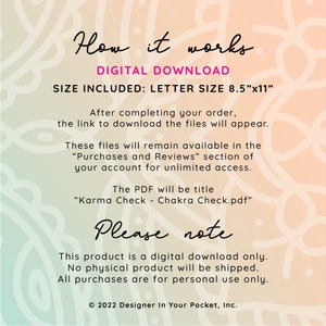 Manifestation Check, Law of Attraction, Karma and Abundance Check ...