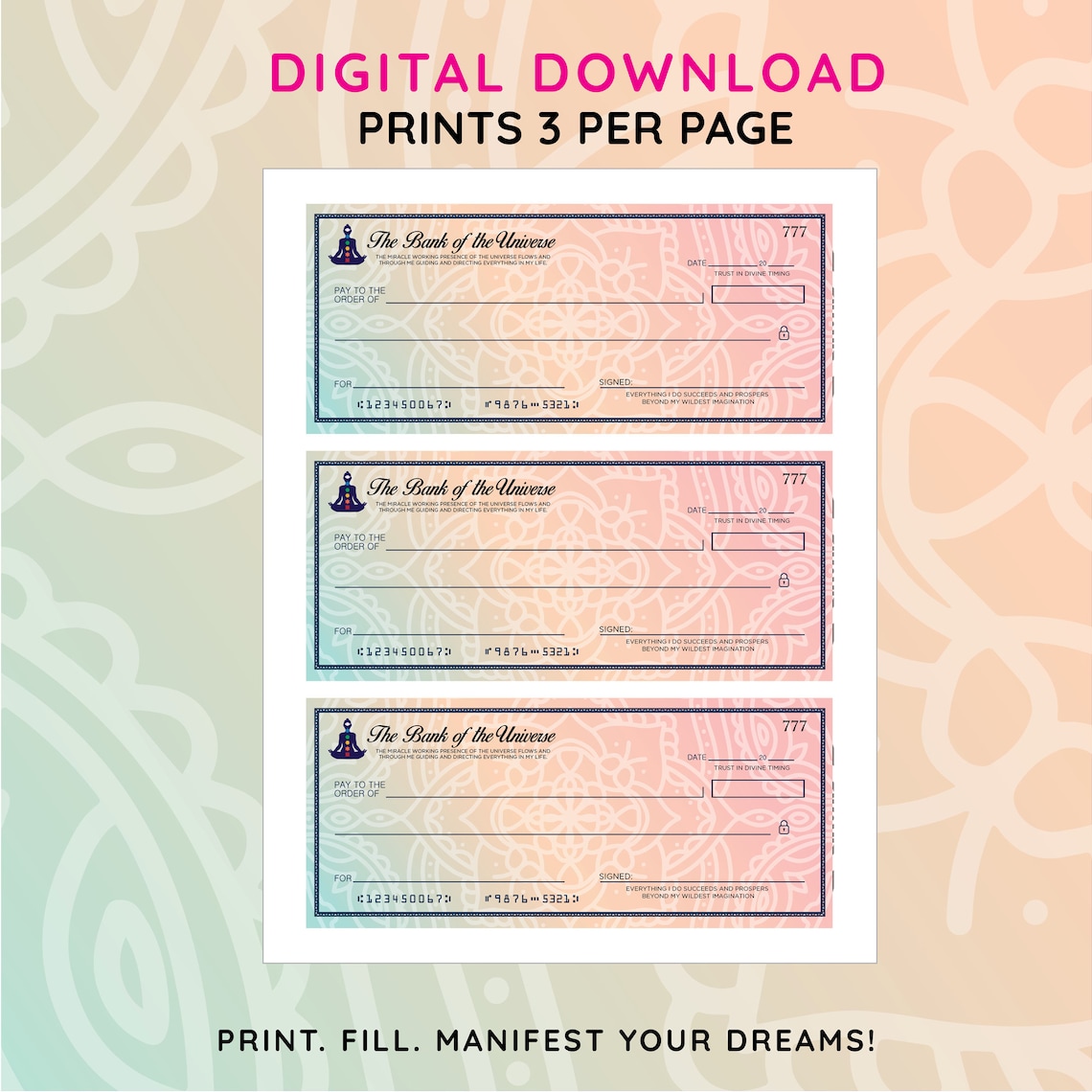 Manifestation Check, Law of Attraction, Karma and Abundance Check ...