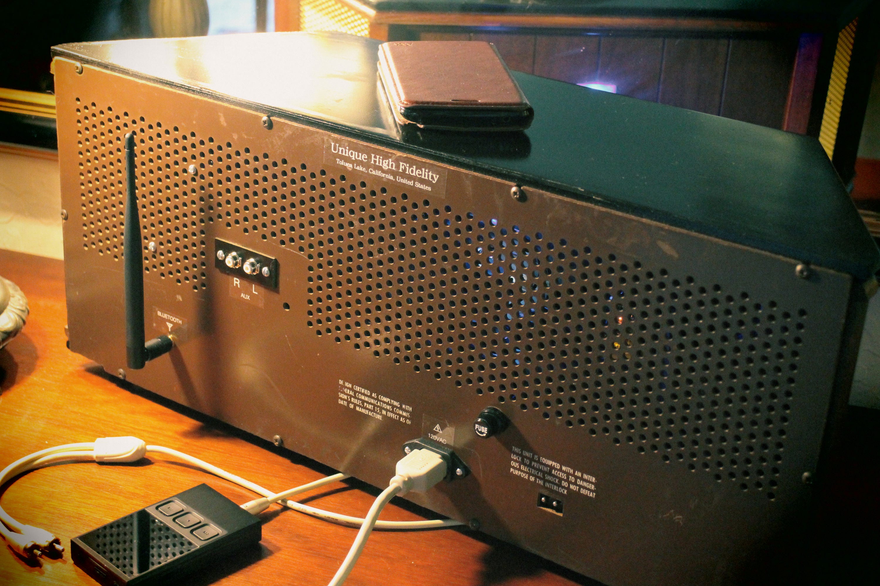 Very Large Tabletop Bluetooth Tube Radio Speaker Vintage | Etsy