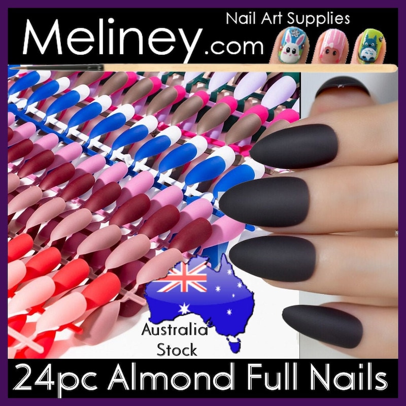 Wide False Nails - Etsy