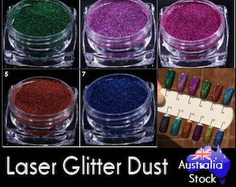 Laser Holo Powder - Etsy
