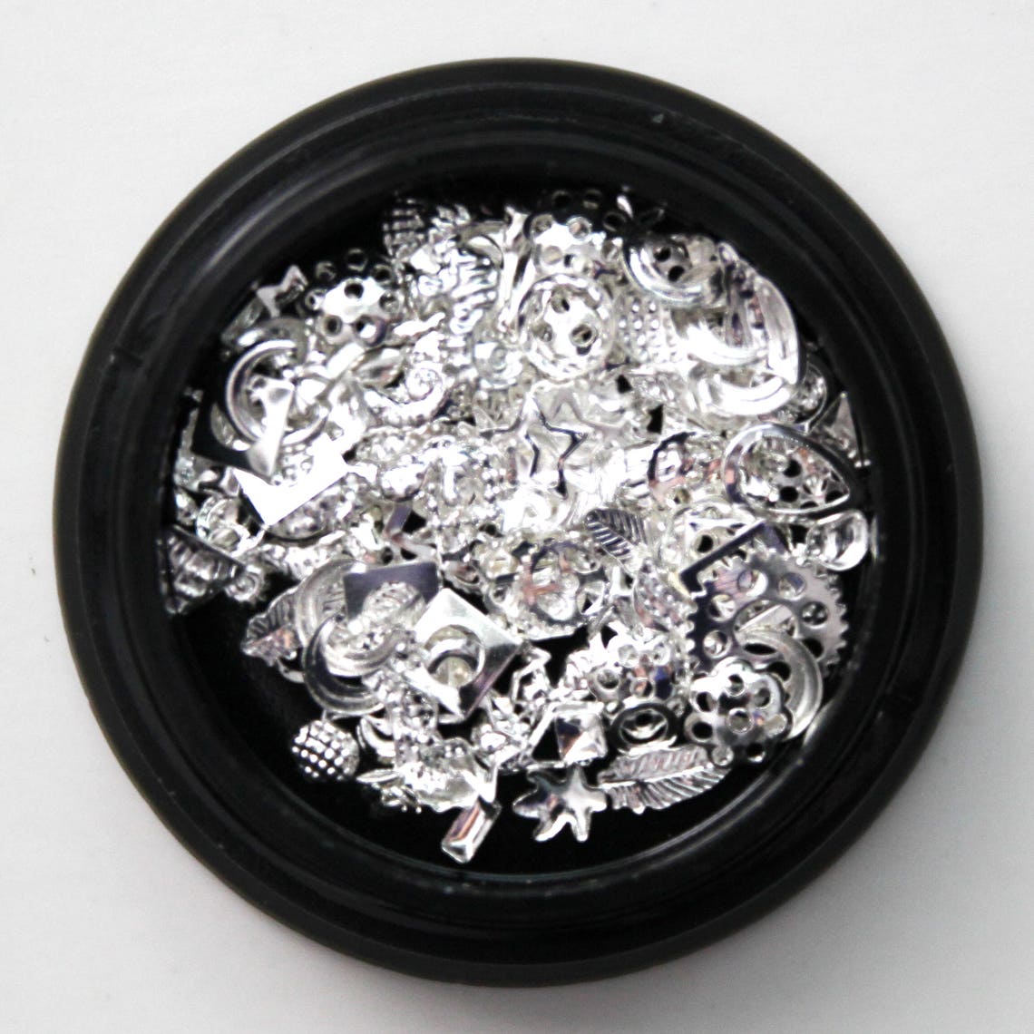 Assorted Mixed Metal Studs Nail Art Decoration Metallic Beads - Etsy