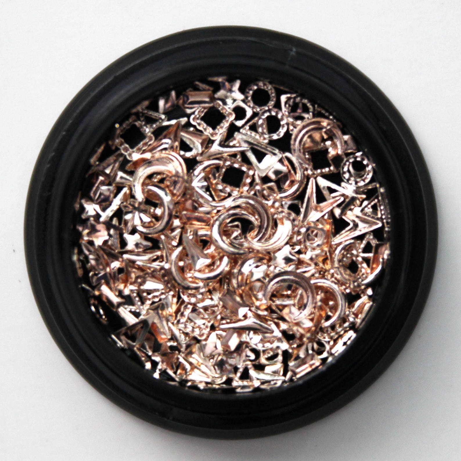 Assorted Mixed Metal Studs Nail Art Decoration Metallic Beads - Etsy