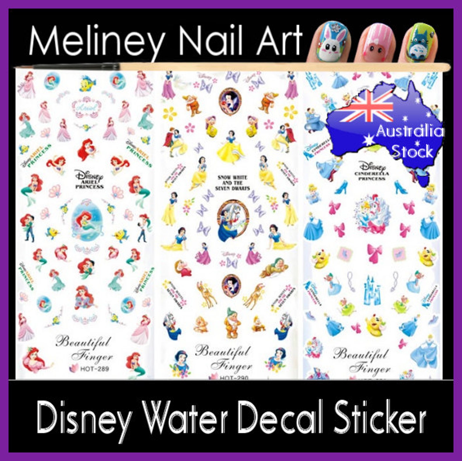 Disney Princess Little Mermaid Ariel Cinderella Snow White - Etsy