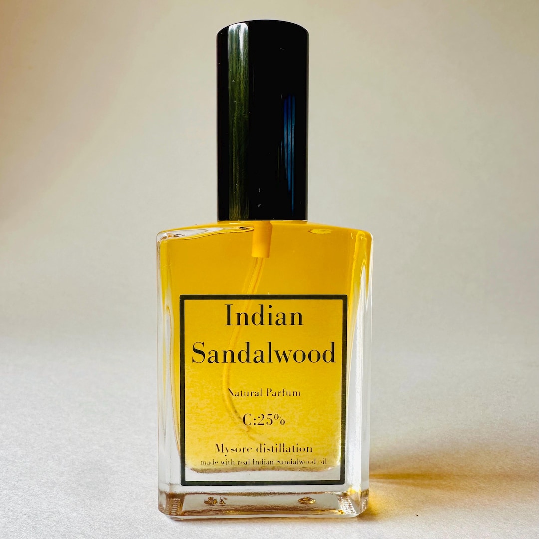 Mysore Sandalwood Perfume: 25% Pure Indian Oil - Etsy