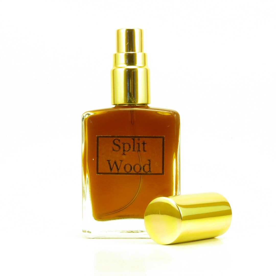 Split Wood Natural Cologne for Men, Wood Essential Oil Cologne ...