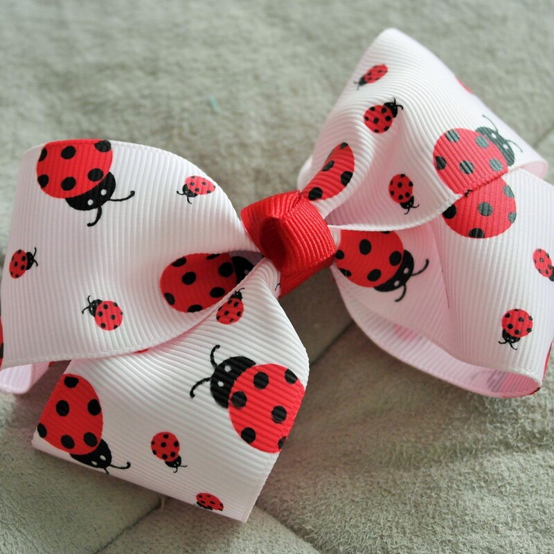Ladybug Hair Clip - Etsy