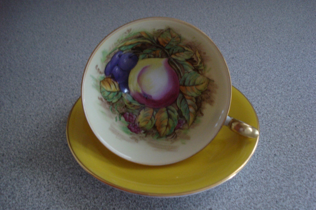 VINTAGE ROSSETTI Tea SET / Aynsley Style Orchard Series / Occupied ...