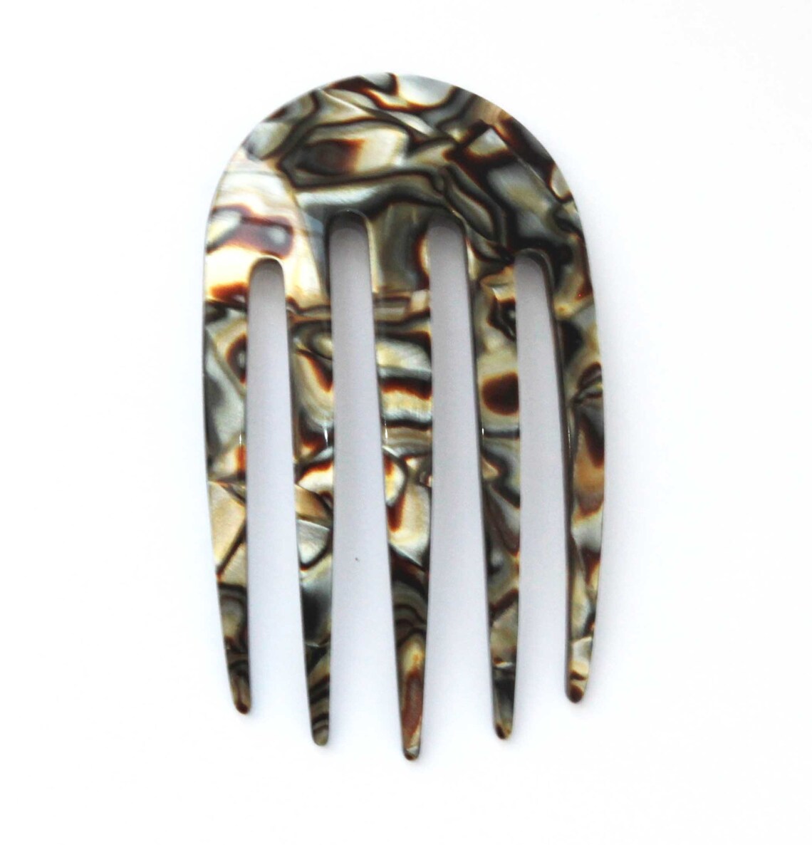 New Design French Hand-made Hair Comb Celluloid Acetate 3 | Etsy