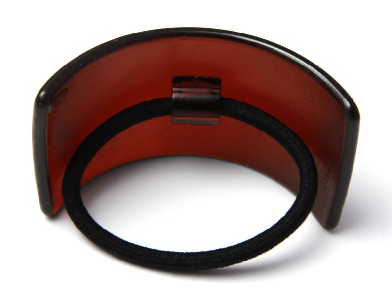 New French Tortoise Shell Elastic Hair Band Made of High - Etsy