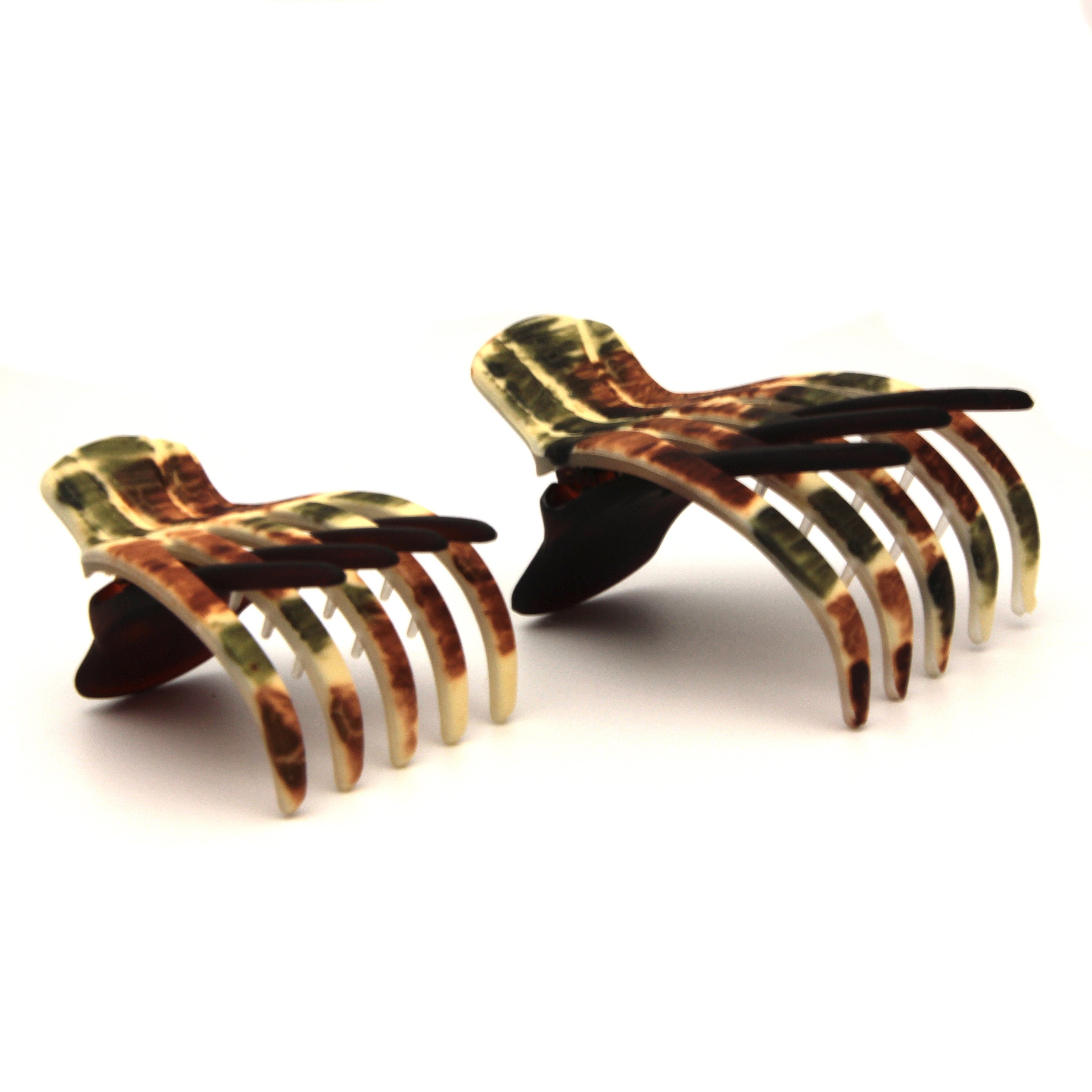 New Modern Art Hand Painted French Hair Claw Design For Modern | Etsy