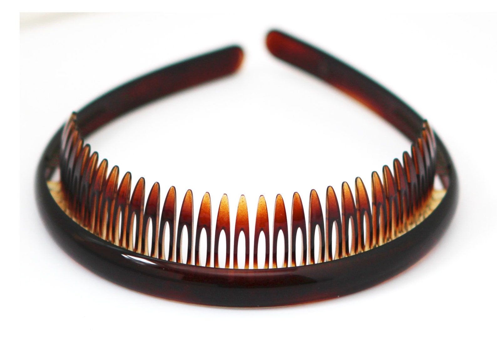 French Headband Celluloid Acetate Tortoise Shell Headpiece - Etsy