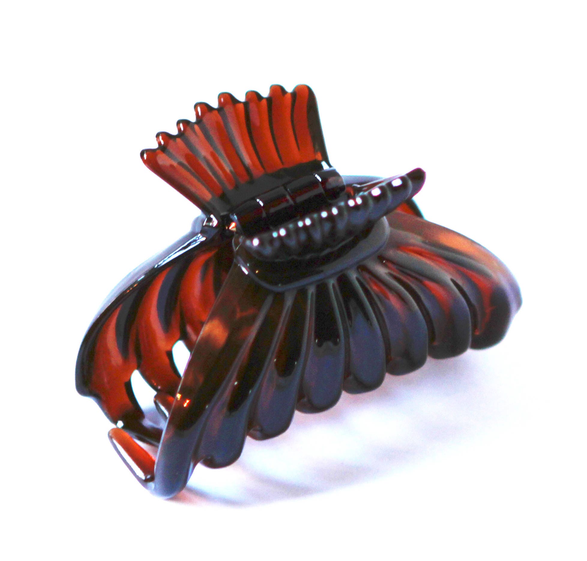New French Medium Claws Made of Strong Celluloid Acetate Tortoise Shell ...