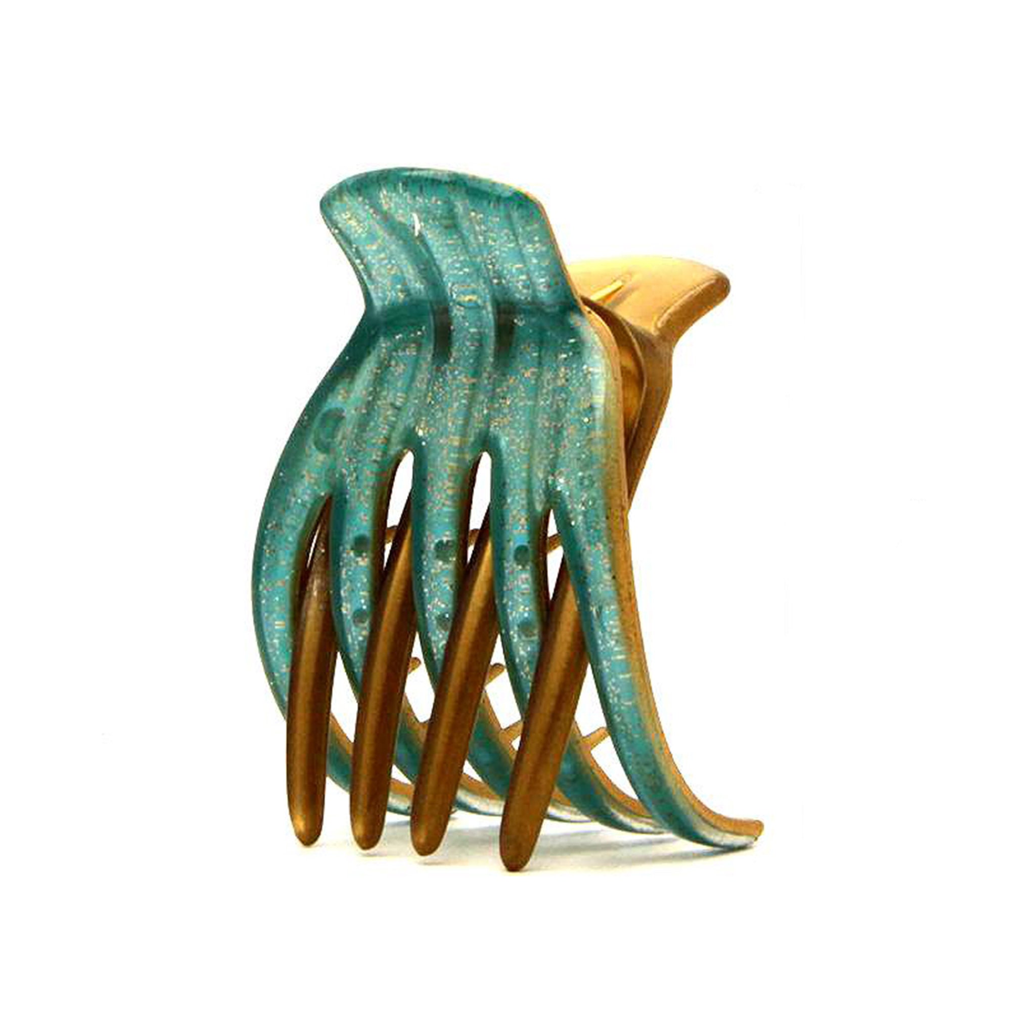New Color & Design French Hair Claw Collection 1 1/2 X 2 Inch Long Hair ...