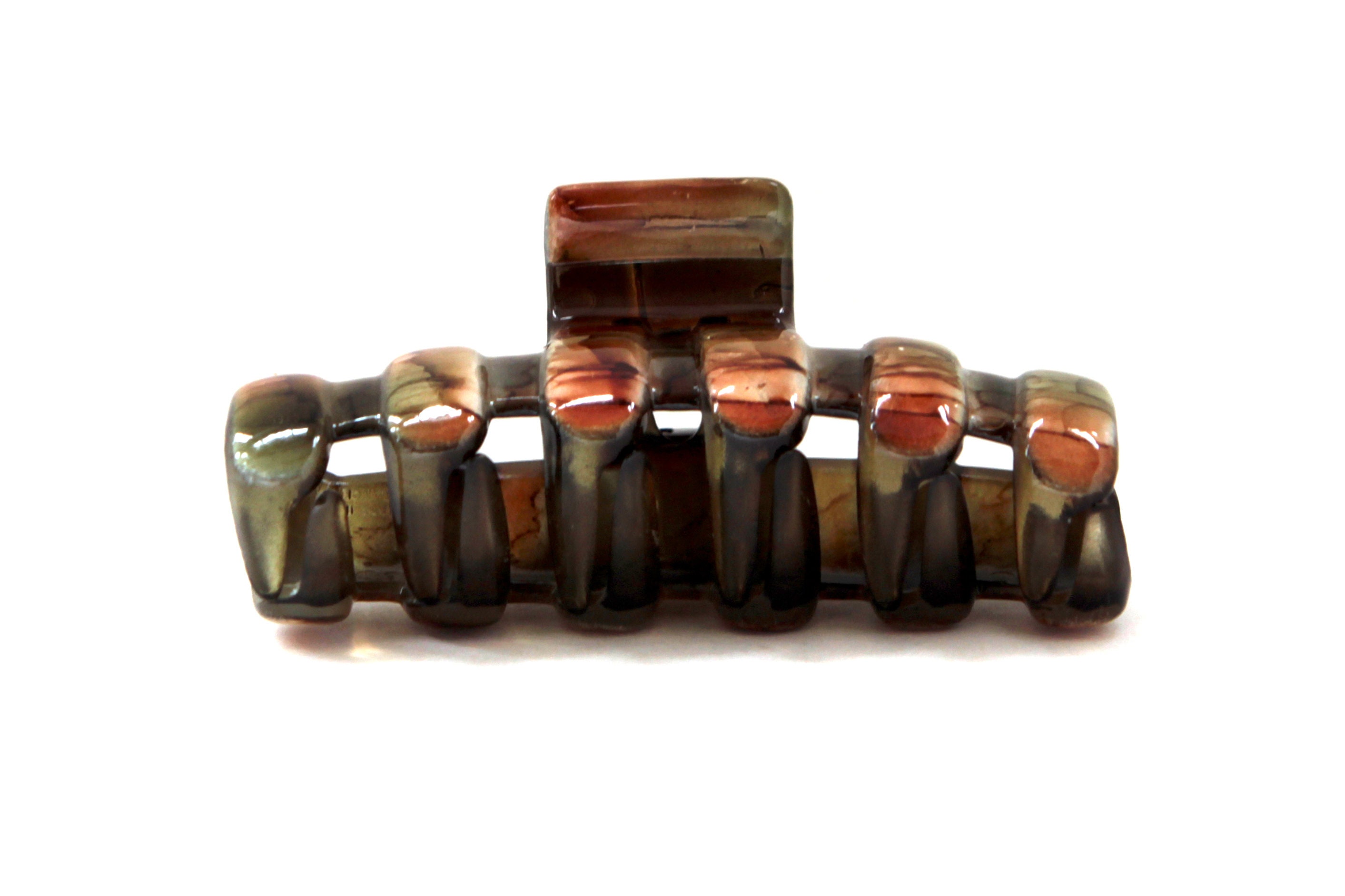 Beautiful Textured Jaw Clip Long Hair Claw, Made in France, Strong Hold ...