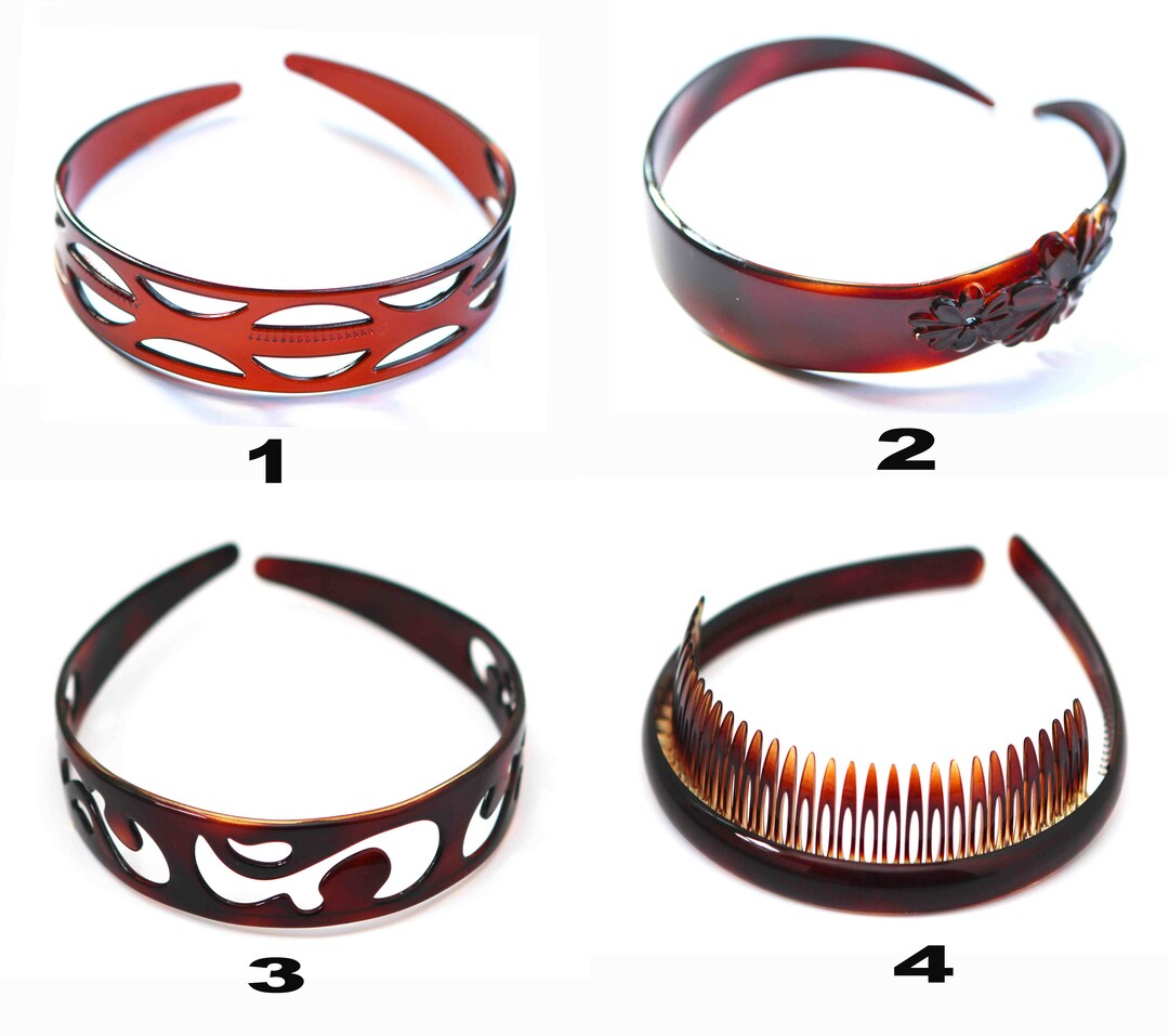 New Holiday Collection French Tortoise Headband Made of Durable ...
