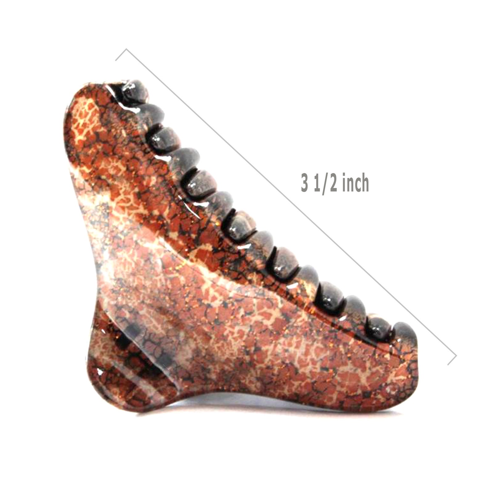 Latest French Hair Claw Clips Made in France Large 3 1/2 Inch Tortoise ...