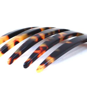 NEW French Side Hand-made Hair Combs Made of High Quality Celluloid ...