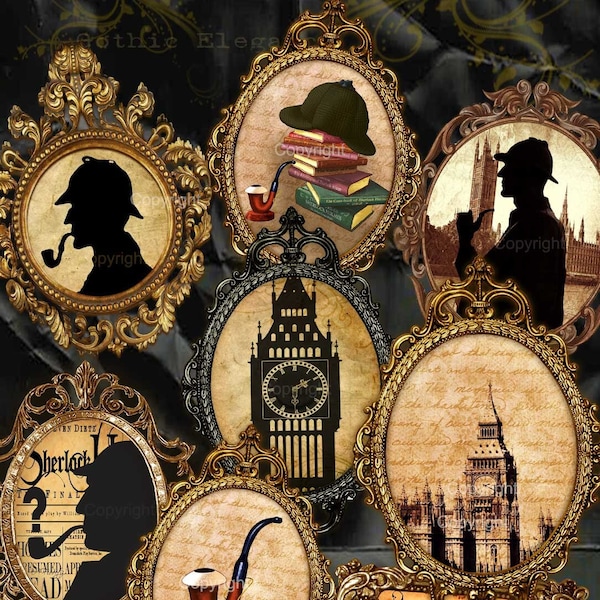 Sherlock Holmes - Etsy