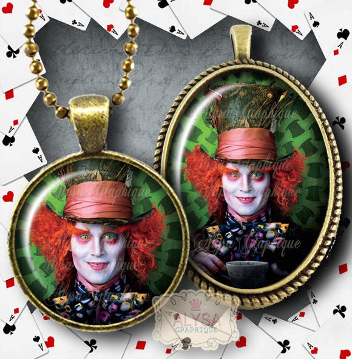 Mad Hatter / Peter Pan / Shakespeare - Printable Digital Collage Sheets ...