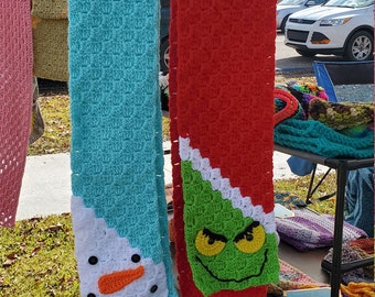Grinch Scarf Pattern - Etsy