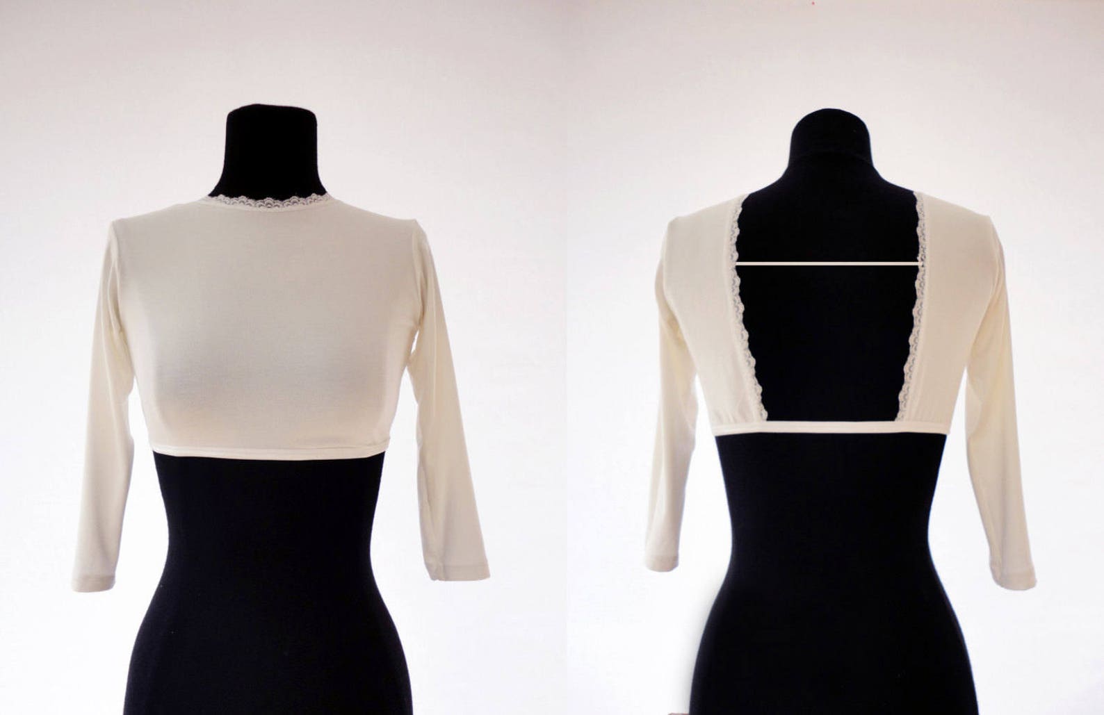 Plus Size Crop Top, Modest Clothing, Modesty Panel, Modest, Cleavage ...