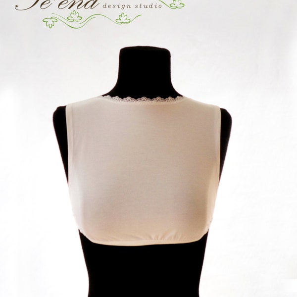 Cleavage Cover, Low Cut Model, Bralette, Cami Bra, Modest Bralette ...