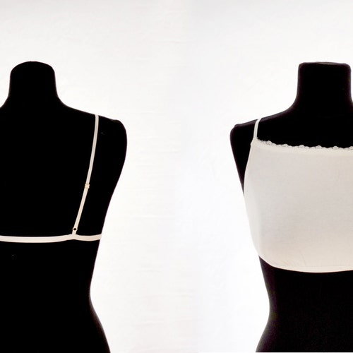 Bralette Low Cut Model Cami Bra Modest Bralette Cleavage | Etsy