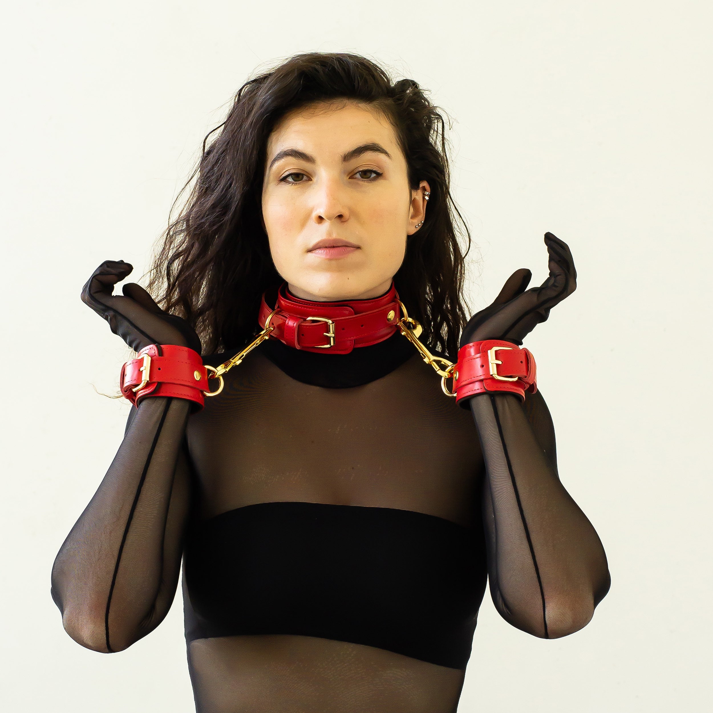 Sex Handcuffs Collar BDSM Handcuffs Choker Slave Collars for - Etsy