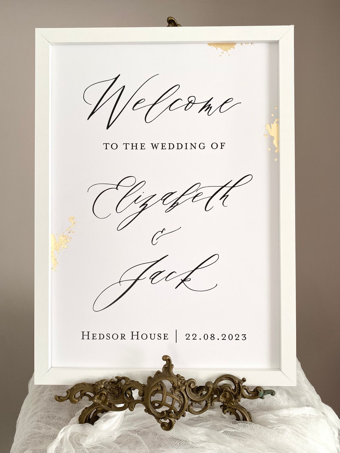 Wedding Welcome Sign, Poster, Print, Posterboard A2 - Etsy