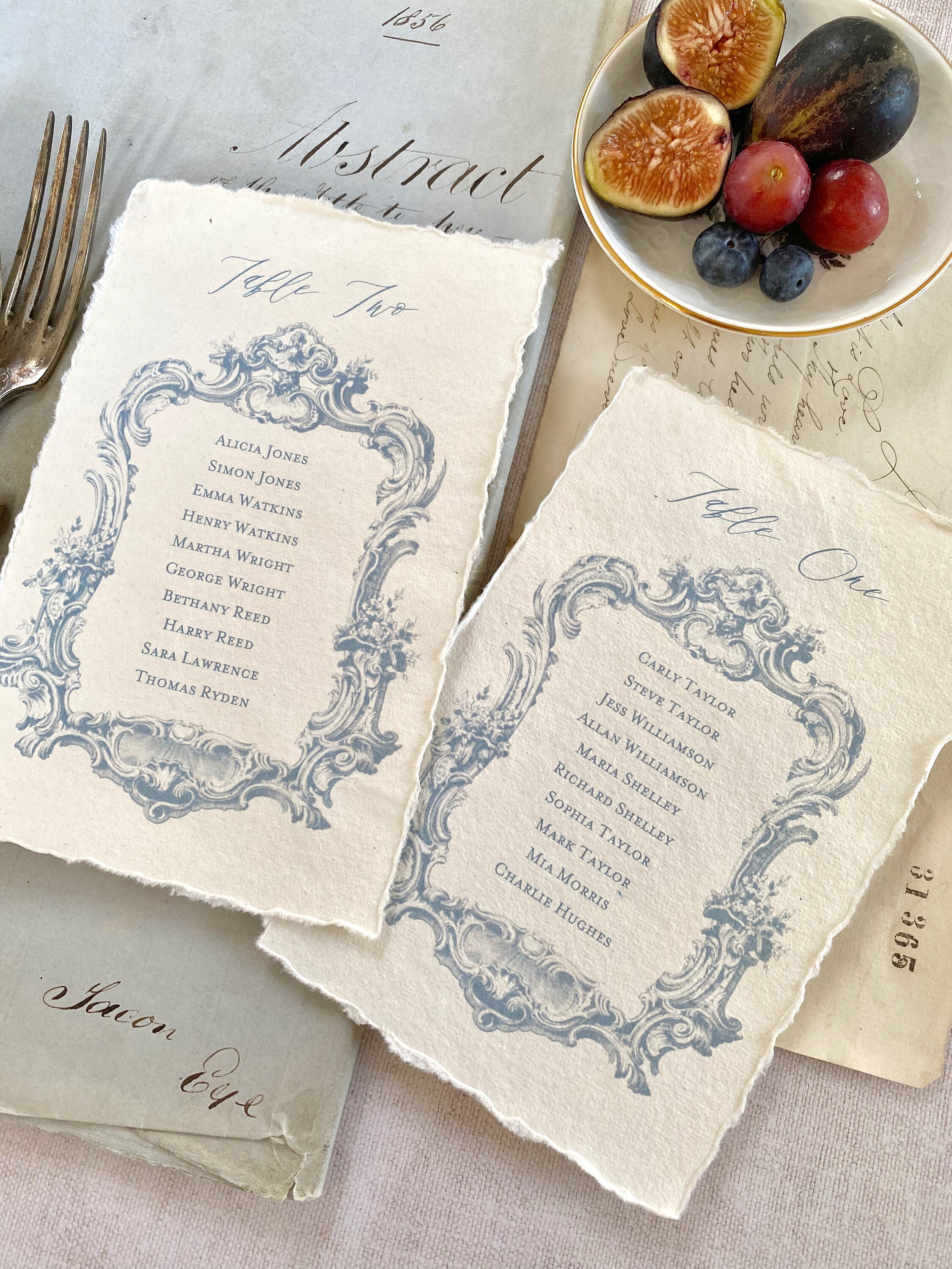 Chatsworth Seating Plan, Handmade Paper Table Plan, DIY Seating Plan ...