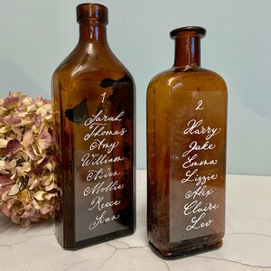 DIY seating plan Clear Seating Plan Table lists only seating | Etsy