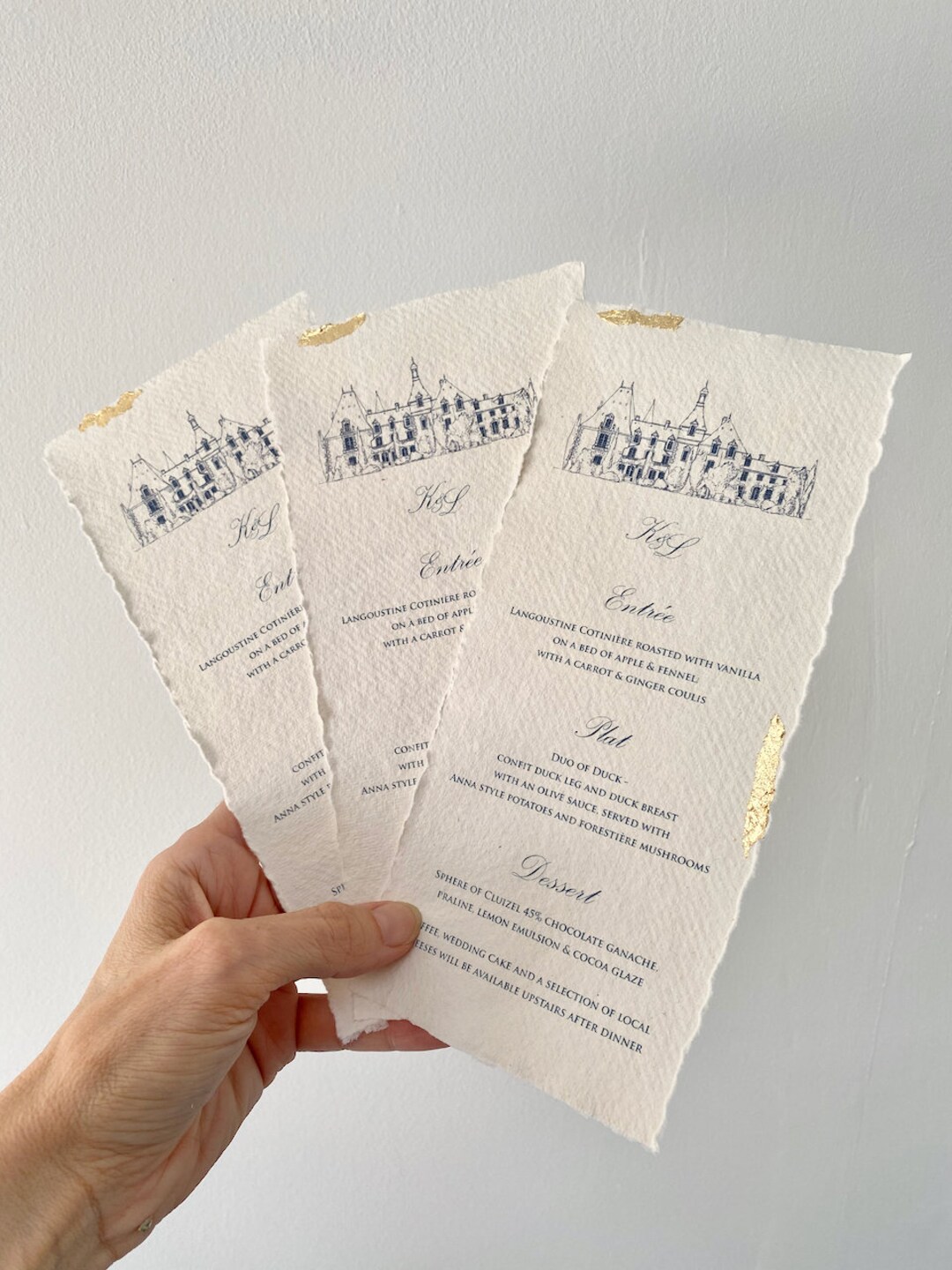 Wedding Venue Menu SAMPLE, Chateau Menu, Château Le Mas De Montet Menu ...