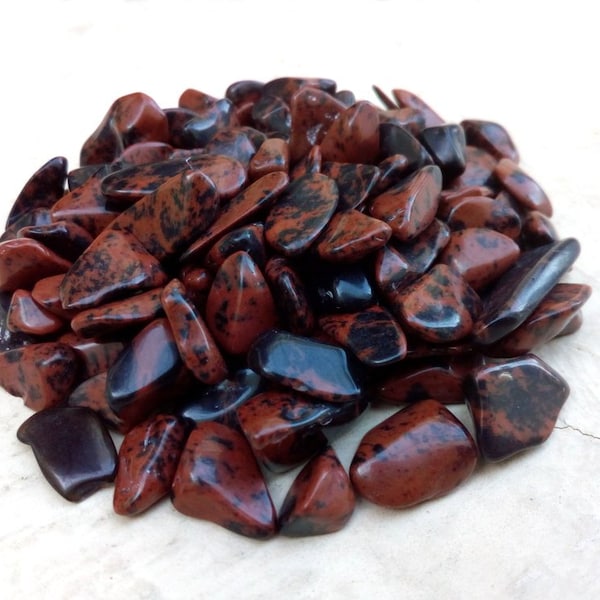 Red Obsidian - Etsy