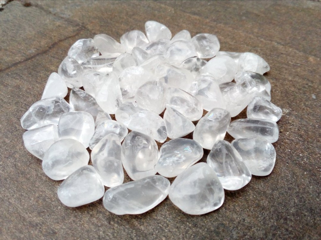 Loose Clear Quartz Stones Quartz Gemstone Chips Small - Etsy