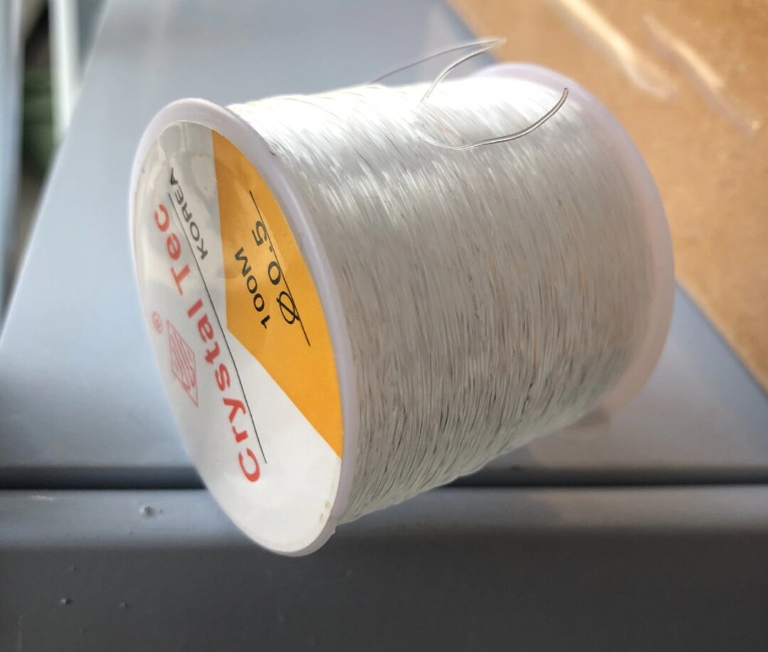Crystal Tec QUALITY Strong STRETCHY CLEAR Elastic Beading Cord - Etsy ...