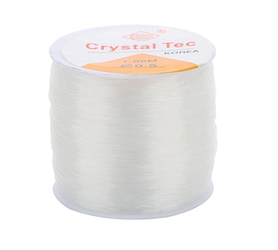 Crystal Tec QUALITY Strong STRETCHY CLEAR Elastic Beading Cord - Etsy ...