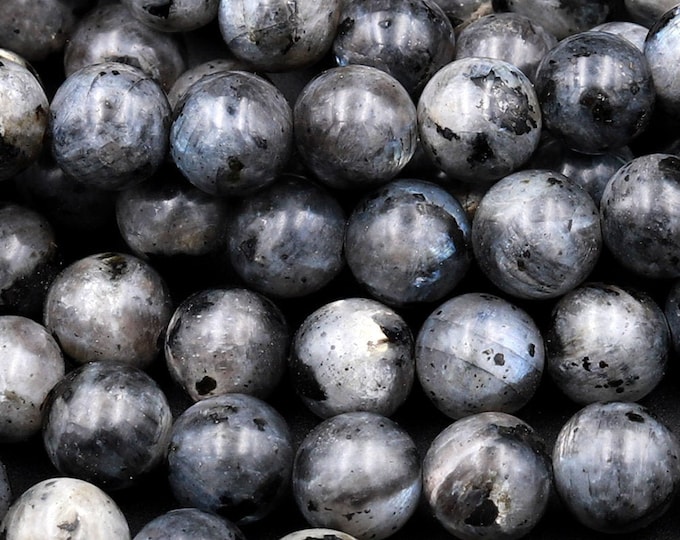 AAA Indigo Gabbro 4mm 6mm 8mm 10mm Round Beads Aka Mystic - Etsy