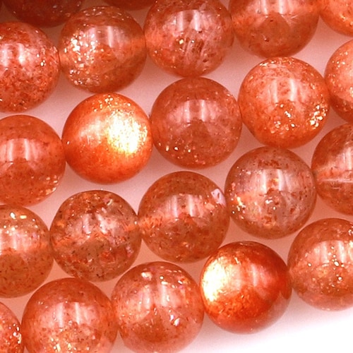 Sunstone Gemstone Grade AAA Round 4MM 6MM 8MM 10MM Loose Beads - Etsy