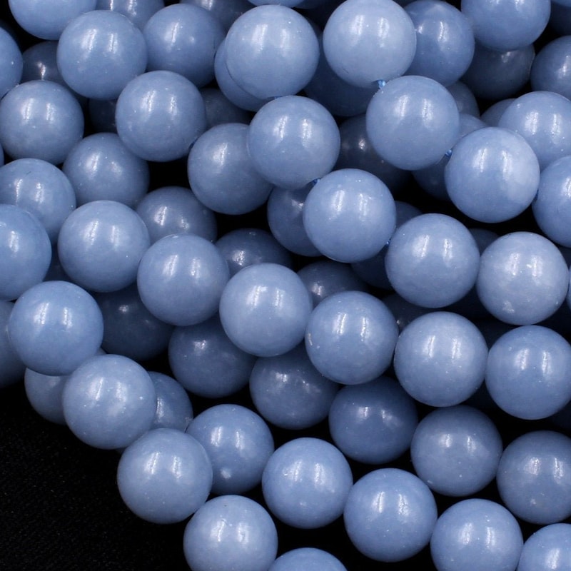 Angelite Stone - Etsy