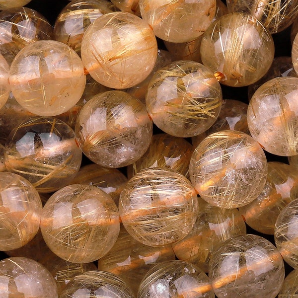 Rutilated Quartz - Etsy