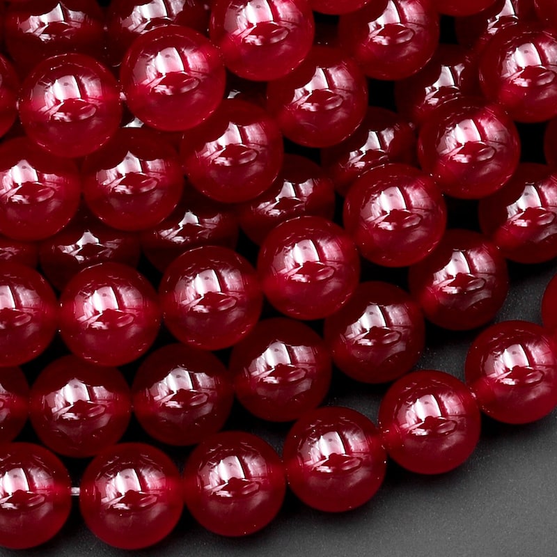 Red African Stone - Etsy