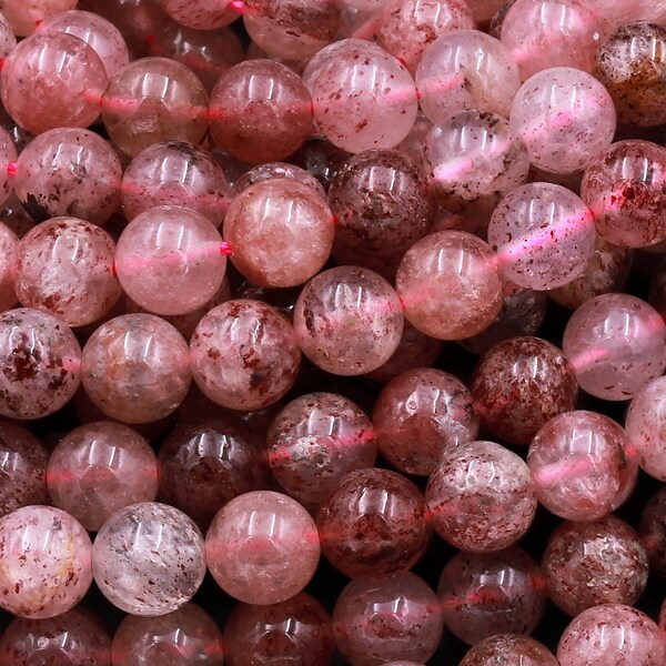 Strawberry Beads - Etsy