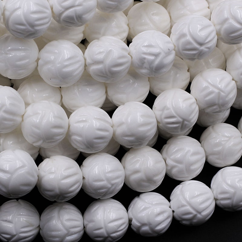 Natural Gems Carved Beads - Etsy
