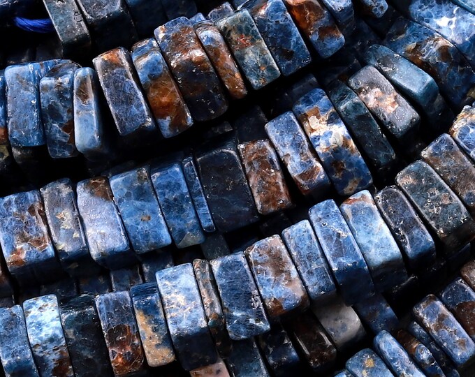 Natural Cobalt Blue Pegmatite W Orange Muscovite Spinel Matrix Thin ...
