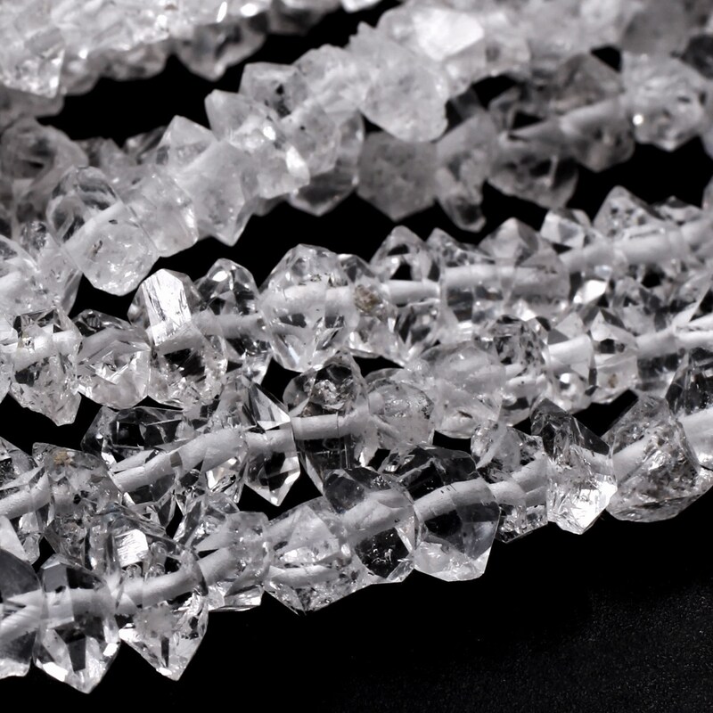 Herkimer Diamond Beads - Etsy